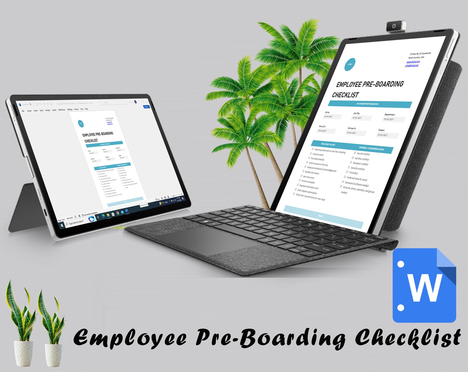 Employee Pre-boarding Checklist On-boarding Process Employee Onboarding ...