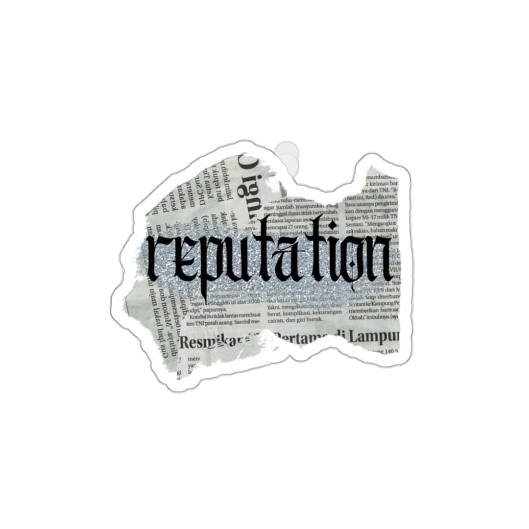 Reputation Die-cut Stickers | Taylor Swift Inspired Sticker ...