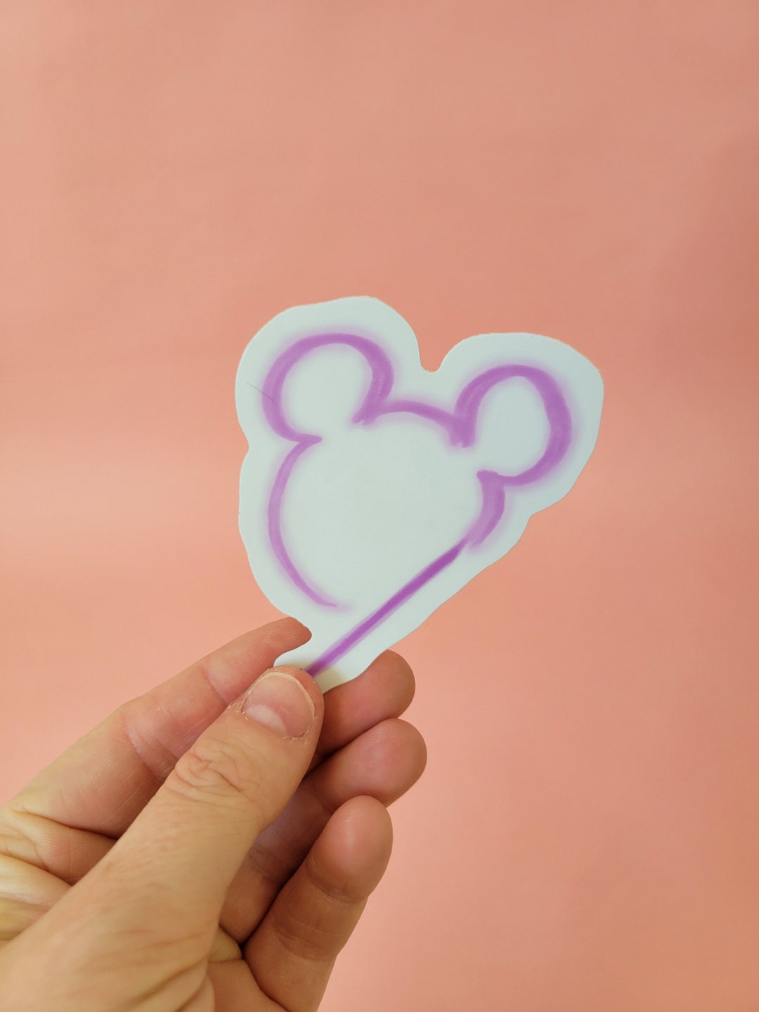 Disney Channel Inpsired Mickey Ears Die-cut Stickers Disney Channel ...