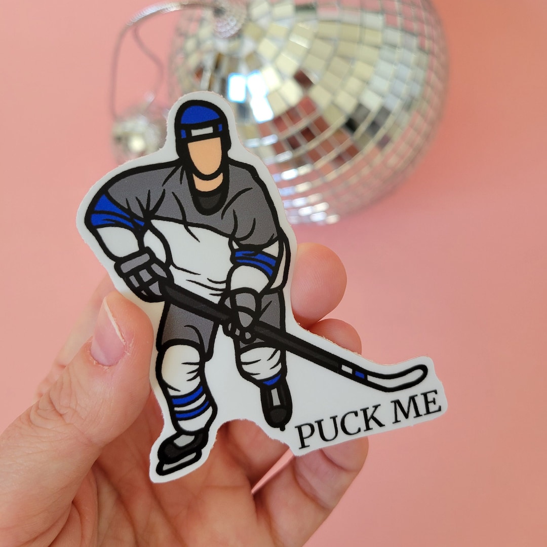 Puck Me Die-cut Sticker Hockey Romance Novel Sticker Smut Sticker - Etsy