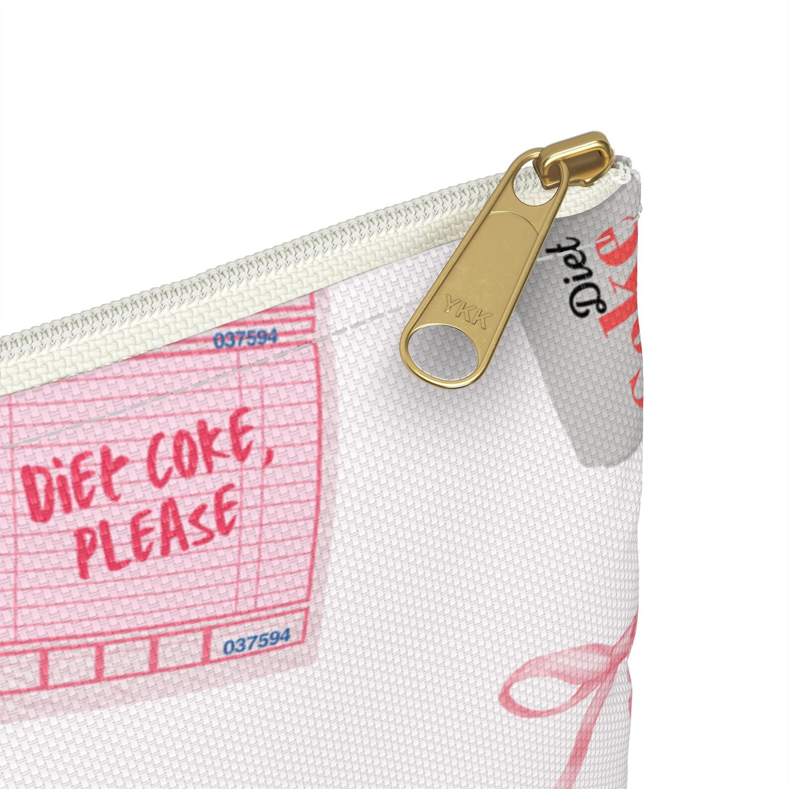 Diet Cola Please Accessory Pouch | Cola Coquette Tavel Pouch - Etsy