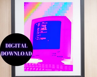 Retro Computer Screen - Etsy