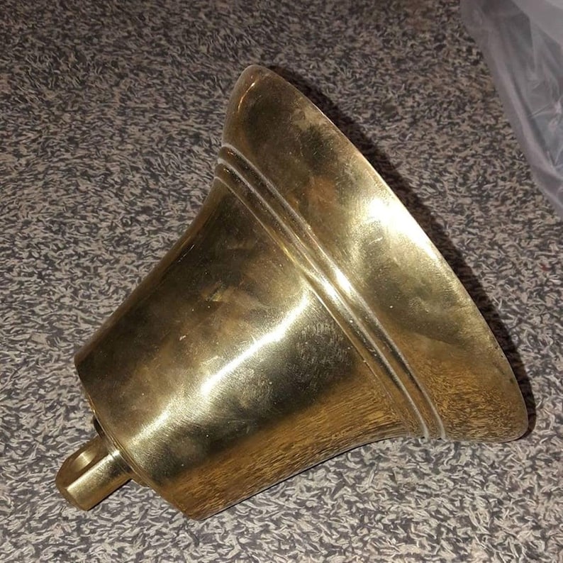 Brass Bell Marine Wall Mounted Ship Hanging Bell - Etsy