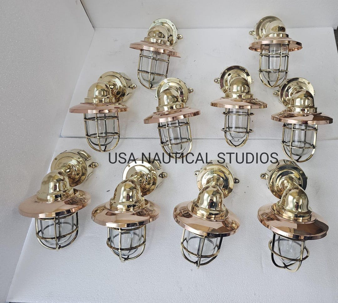 Nautical Wall Lights and Sconces Perfect for Coastal Homes, Restaurants ...