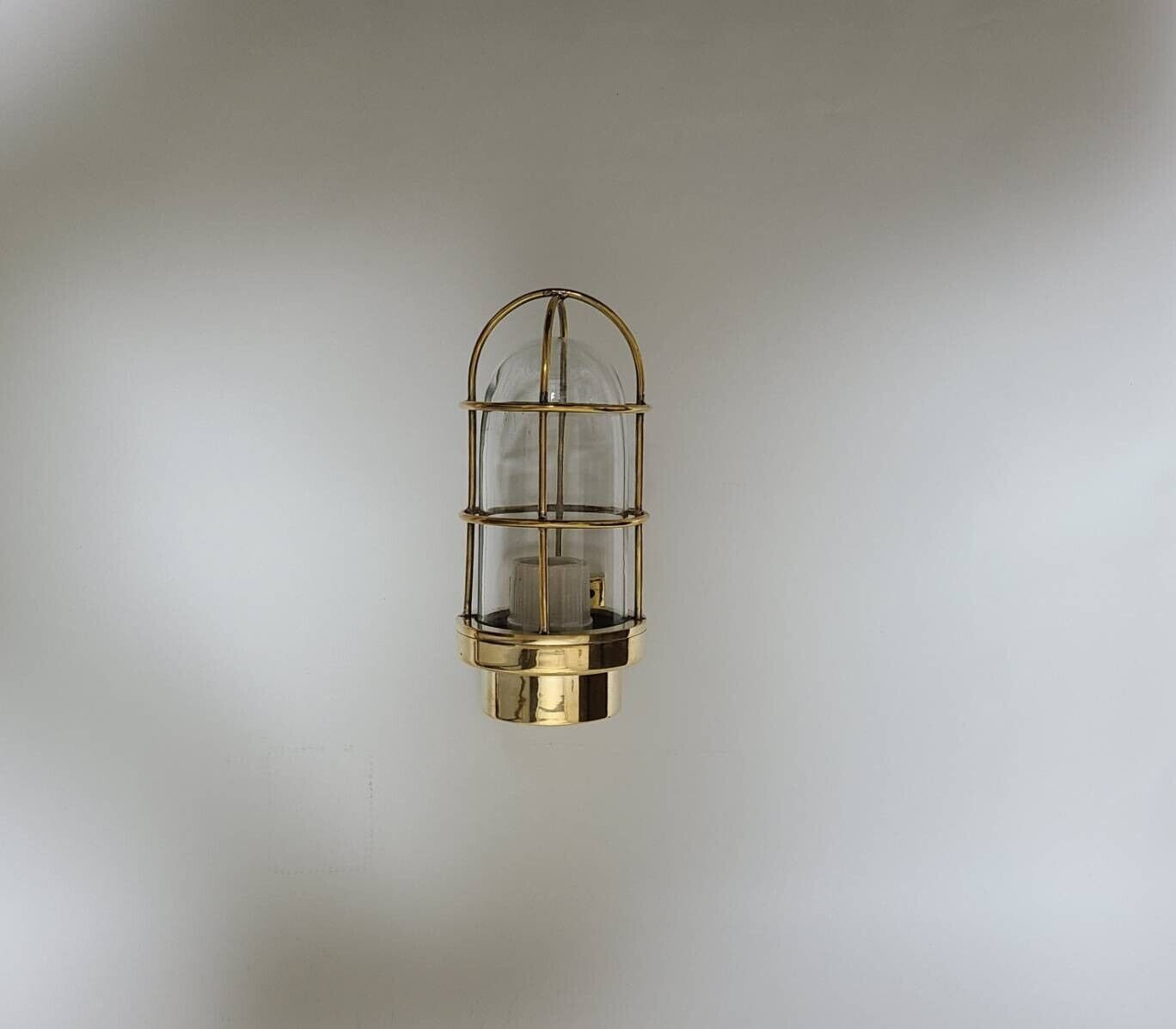 Marine Wall Lamp Brass Bracket Light Vintage Style - Etsy