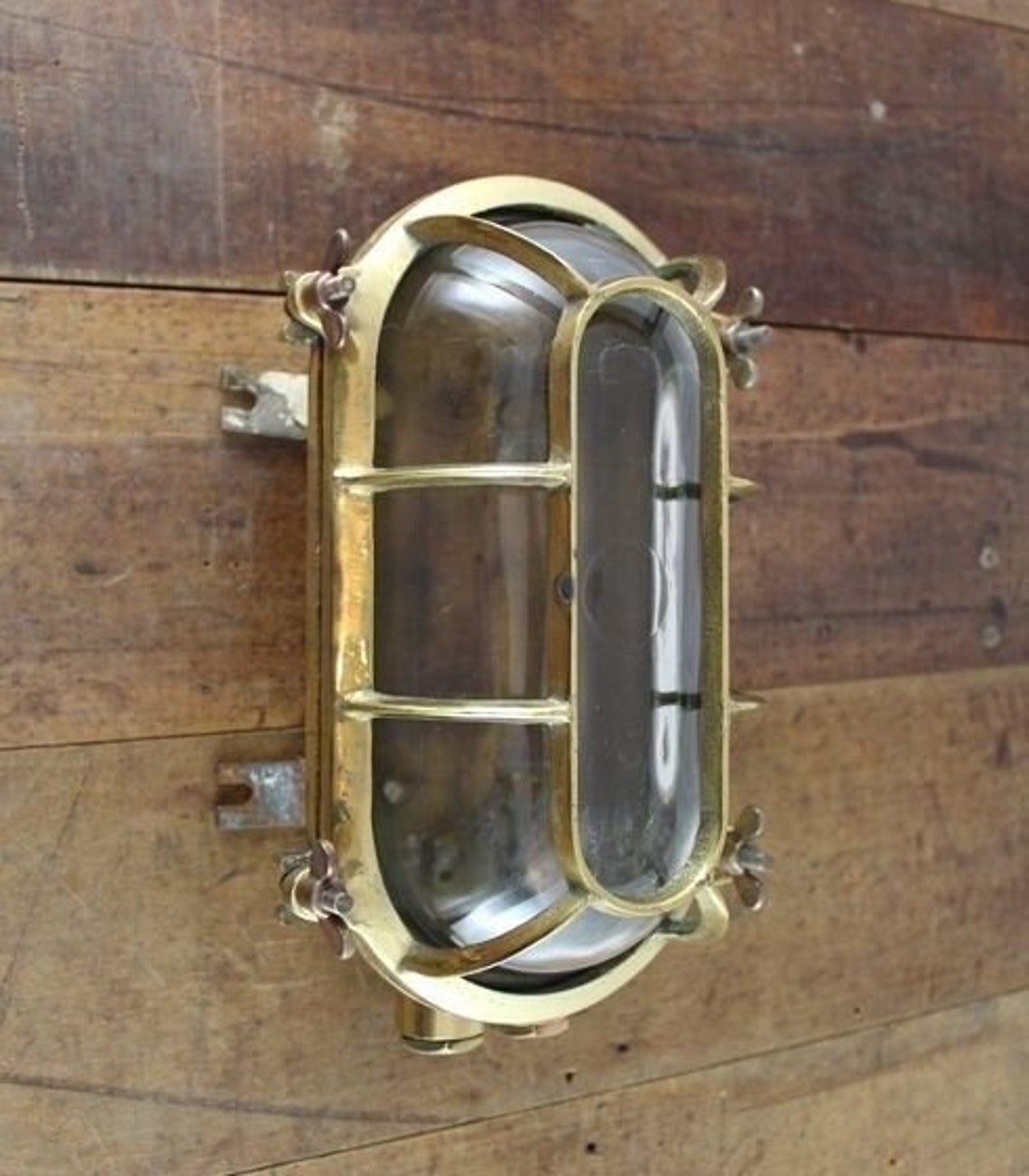 Nautical Solid Brass Wall Marine Passageway Bulkhead Ship Antique Light ...