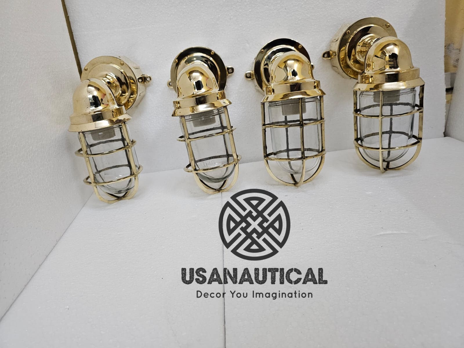 Oceanic Solid Brass Nautical New Outdoor Exterior Wall Light Fixture ...
