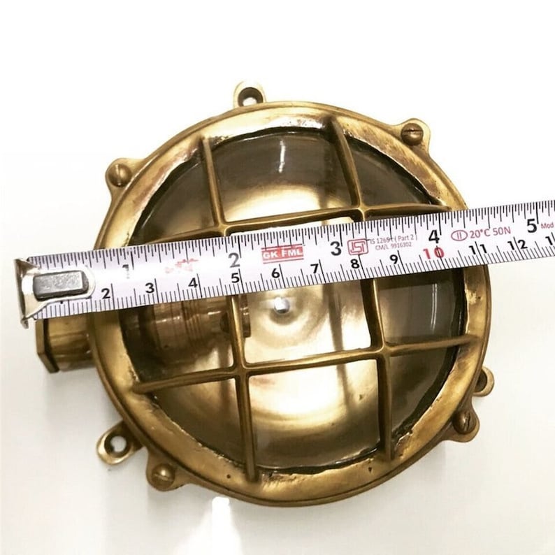 Maritime Brass Ship Nautical Wall/ceiling Deck Lights - Set of 4 ...