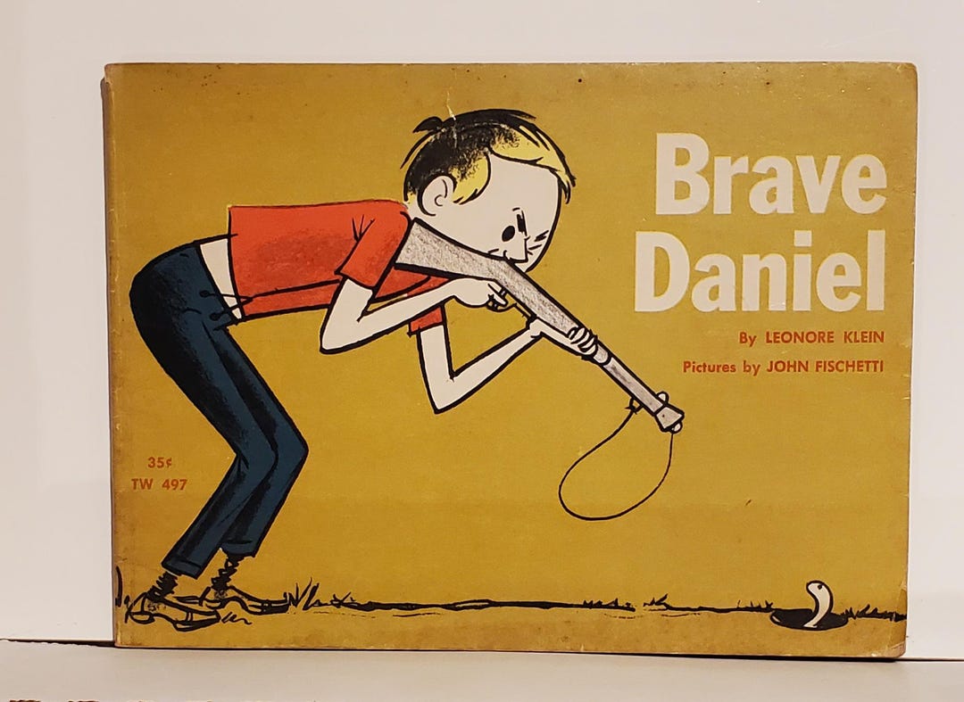 Brave Daniel by Leonore Klein Vintage Children's Book - Etsy