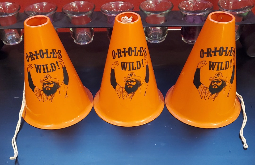 Wild Bill Hagy Megaphone Baltimore Orioles Mega Fan - Etsy