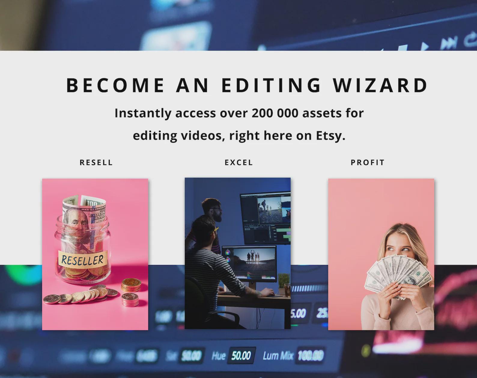 100K+ Video Editing Assets Bundle | Premiere Pro, After Effects (master ...