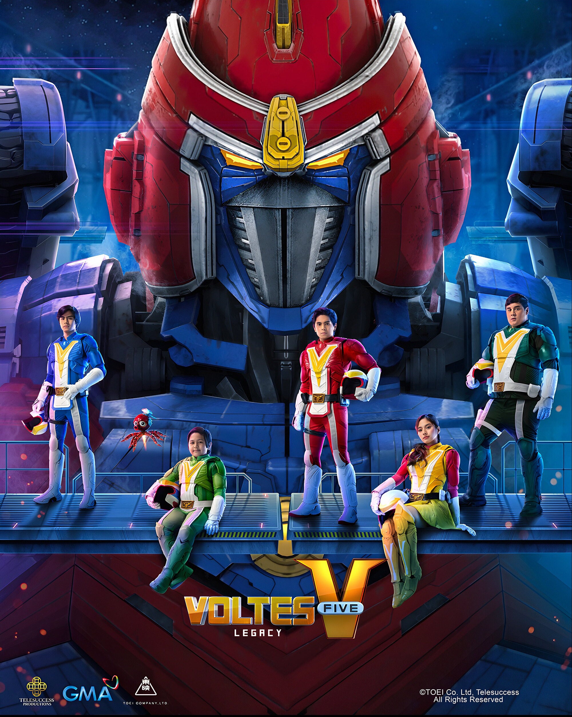 Voltes V Legacy Live-action Series Exclusive Poster 24x36 - Etsy Australia