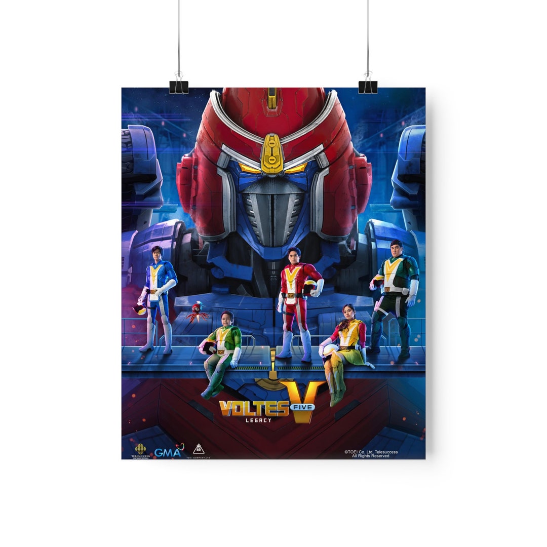 Voltes V Legacy Live-Action Series exclusive Poster v5 - Etsy.de
