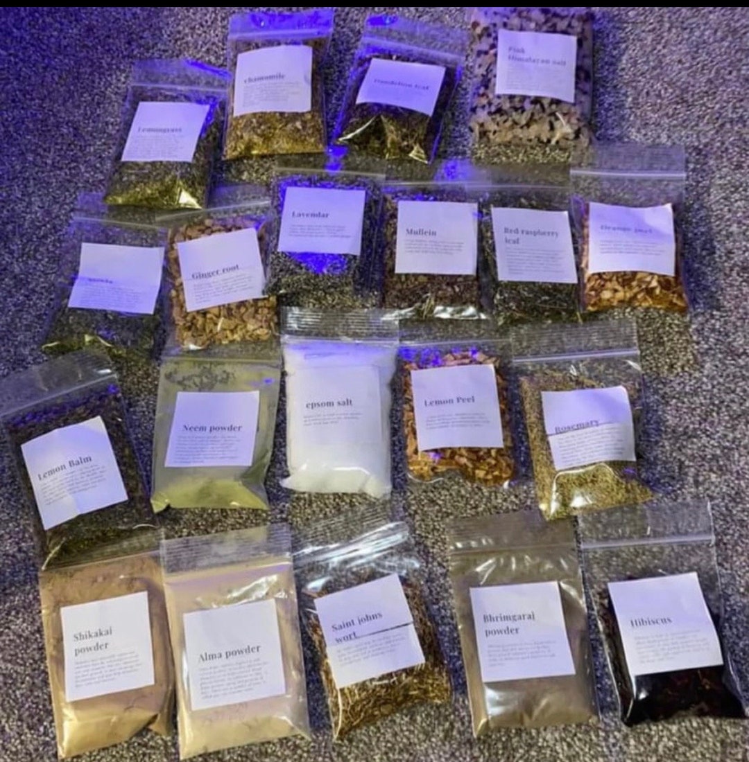 20 Herb Sample Package - Etsy