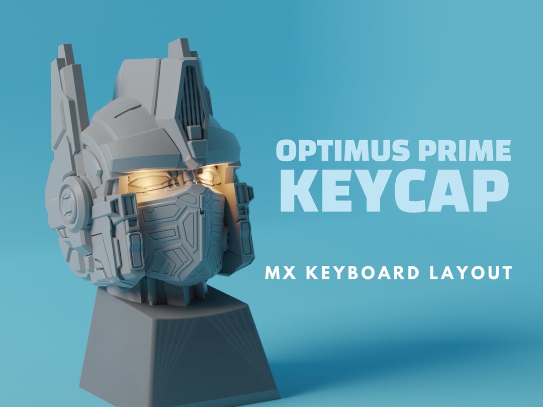 Optimus Prime Keycap 3D STL File | Transformers Mechanical Keyboard ...