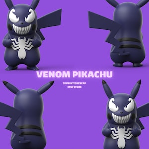 Venom Pokemon 3D STL File Pack | Pokemon Files for 3D Printers | 3D ...