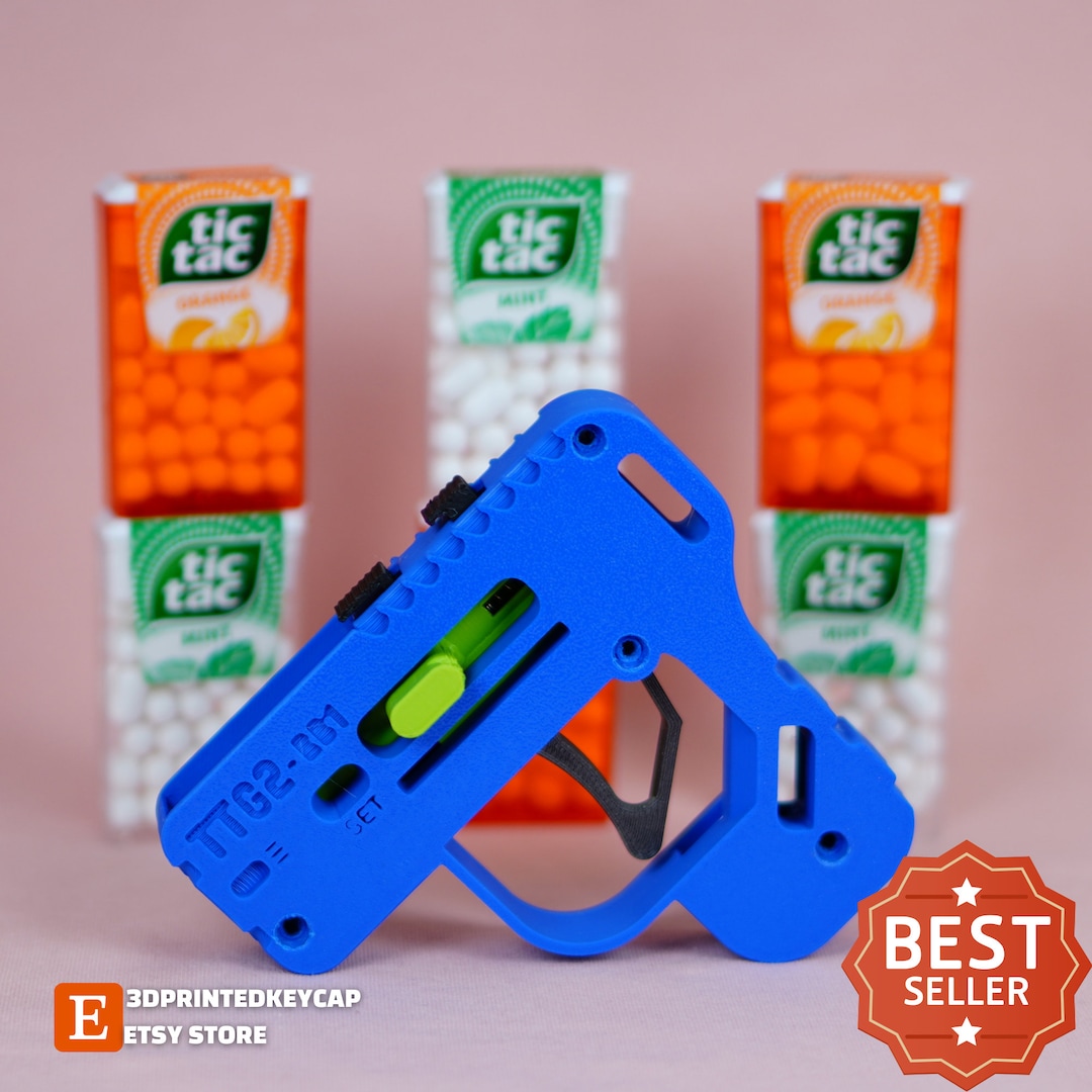 Tic Tac Gun V2 Rubber Band Edition Seen on Dude Perfect Stronger Than ...