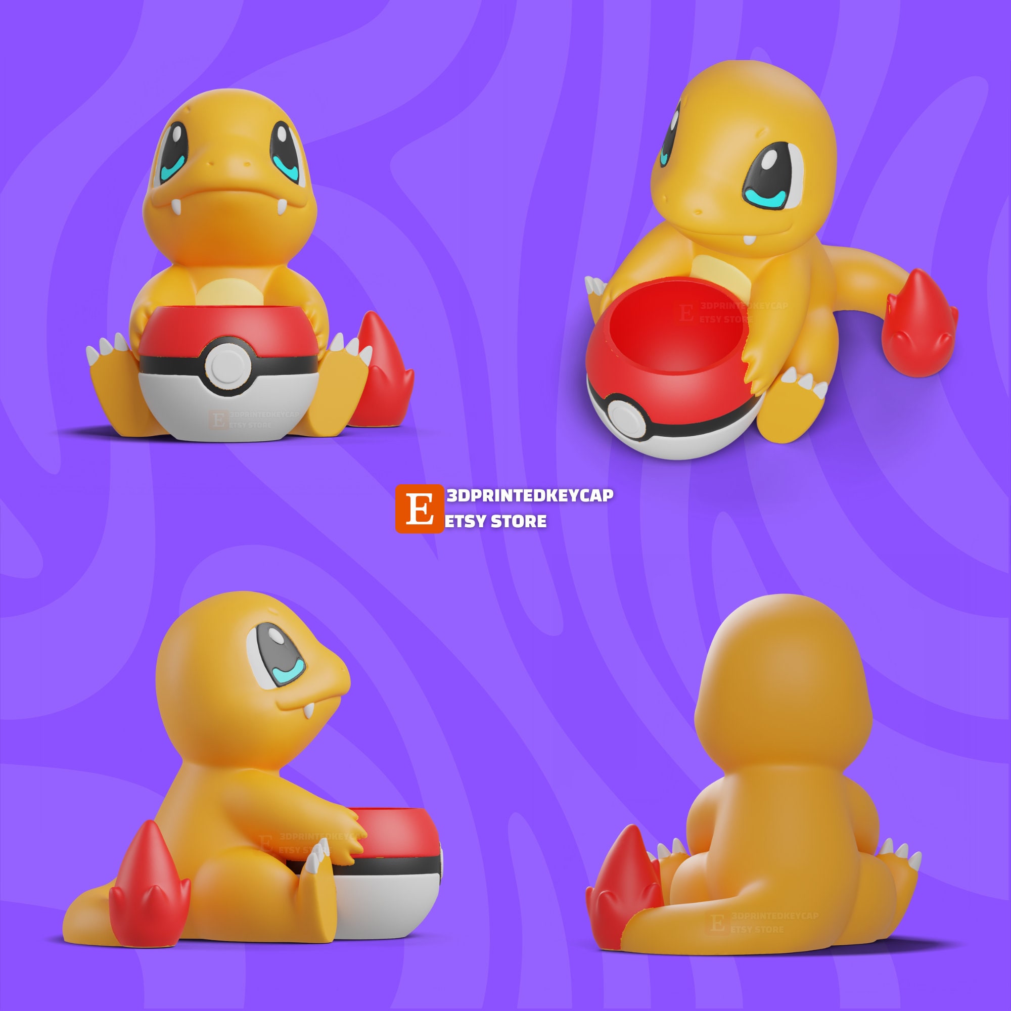 Pokemon Planter 3D STL File Pack | Pokemon Files for 3D Printers | 3D ...