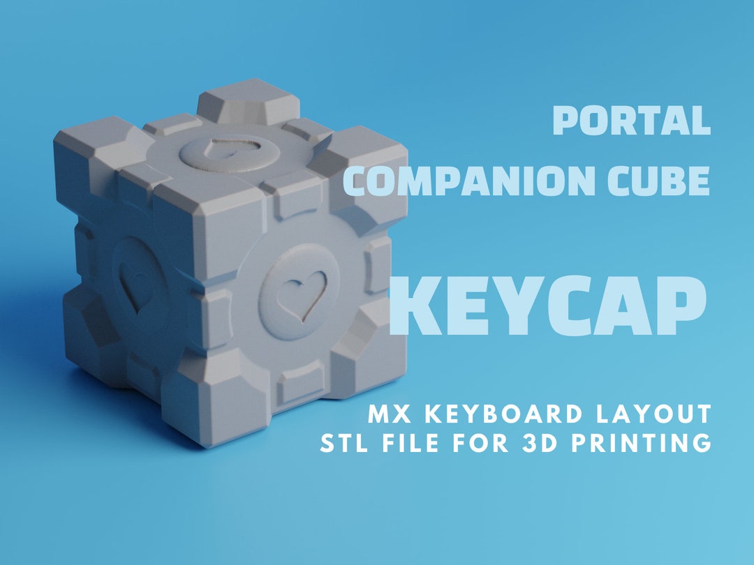 Portal Companion 3D STL File | Companion Cube | Stl Files for 3D ...