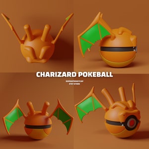 Pokeball Pokemon Themed 3D STL File Pack | Pokemon Files for 3D ...