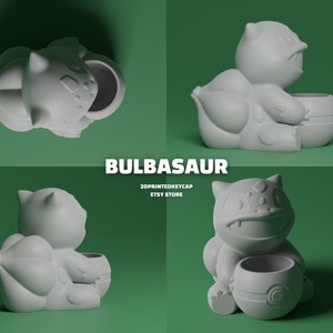 Pokemon Planter 3D STL File Pack | Pokemon Files for 3D Printers | 3D ...
