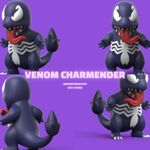 Venom Pokemon 3D STL File Pack | Pokemon Files for 3D Printers | 3D ...