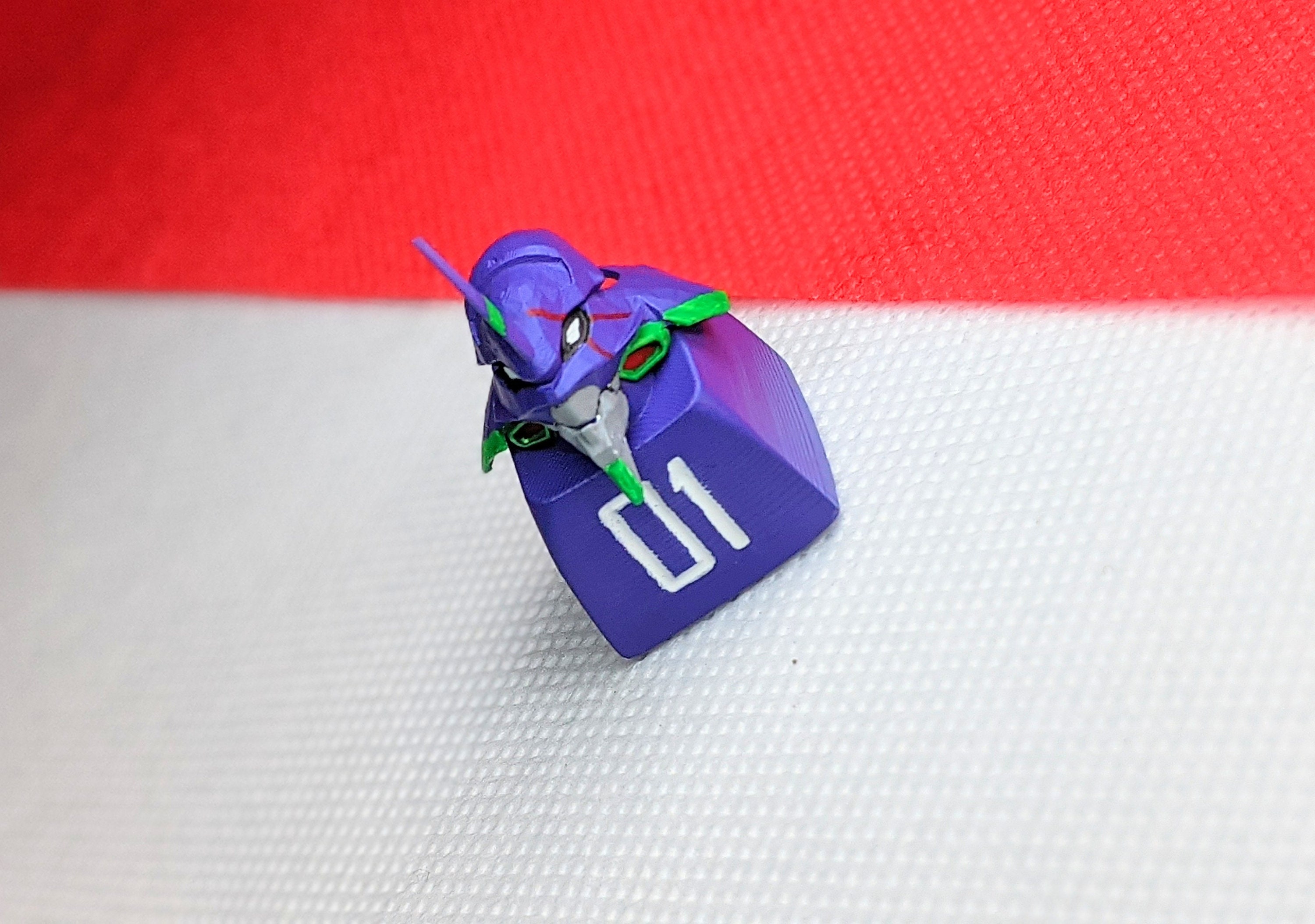 EVA-01 Keycap 3D STL File | Neon Genesis Evangelion Cherry MX | Stl ...