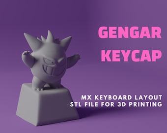 Gengar Keyboard 3d Printing - Etsy