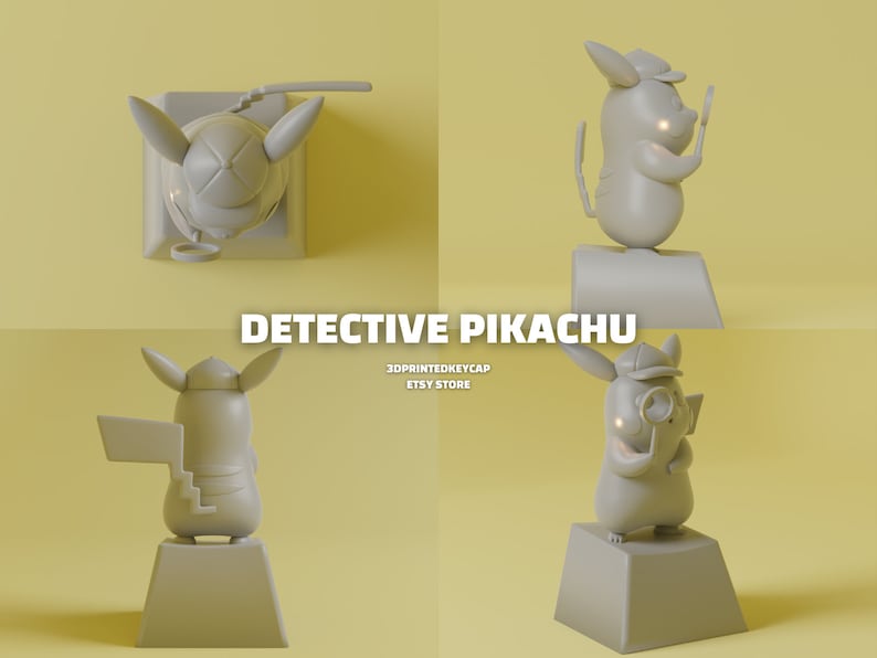 Pokemon Keycap 3D STL File Bundle Pokemon Mechanical - Etsy Australia