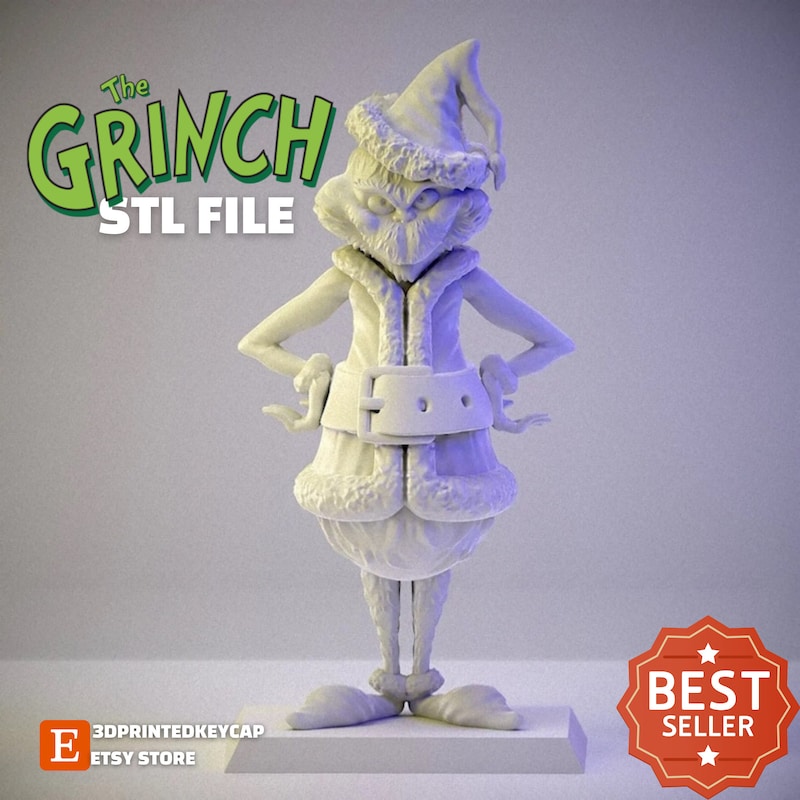 Grinch 3d Faces - Etsy