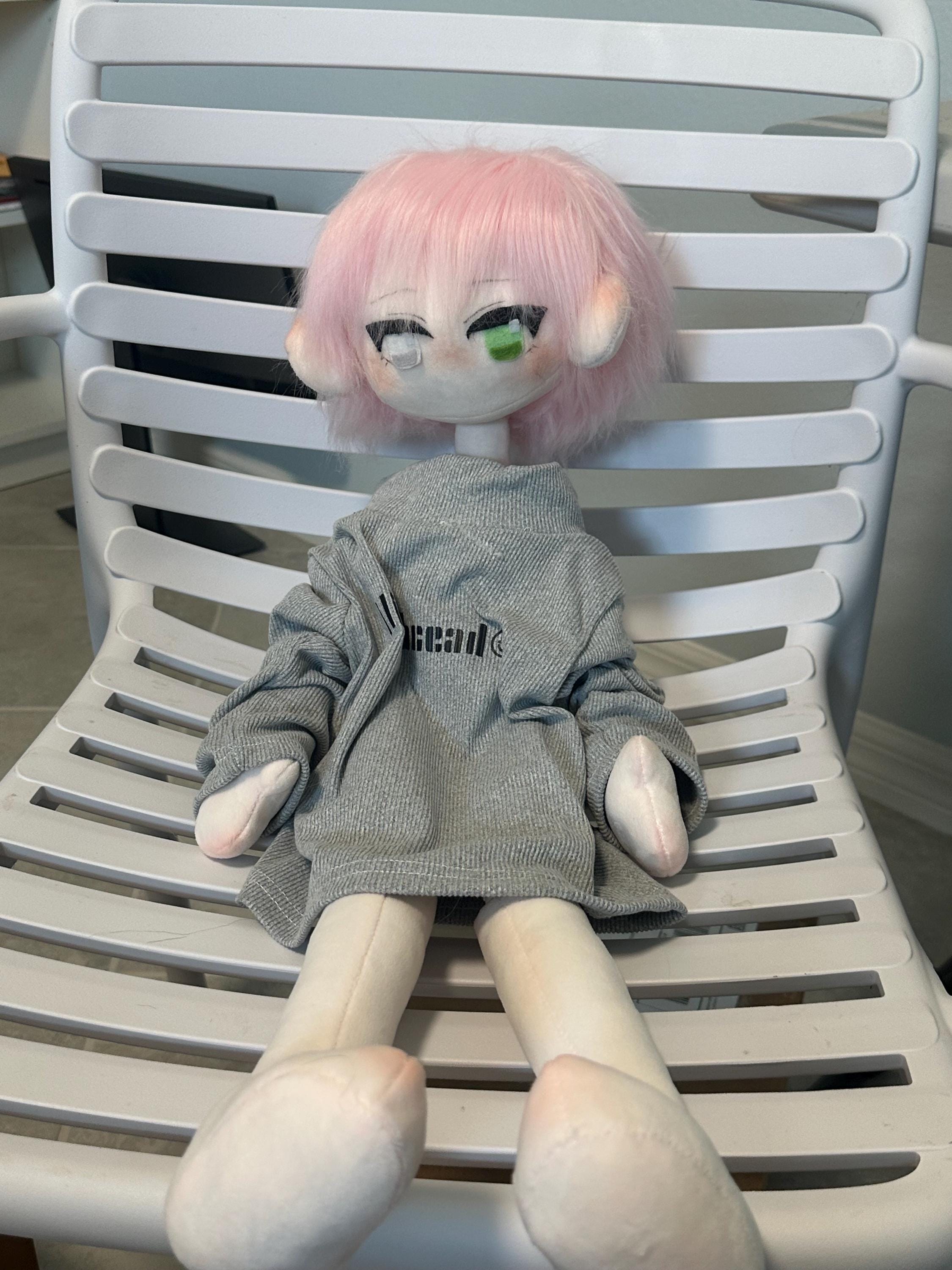 Hand Made Ball Jointed Poseable Plush Doll 60cm Customizable - Etsy
