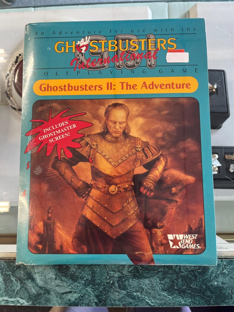 Vintage Ghostbusters RPG Ghostbusters II: the Adventure W/gm Screen New ...