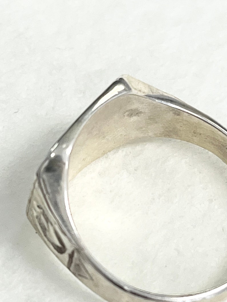 Masonic Signet Rings Sterling Silver Masonic Ring Freemason - Etsy