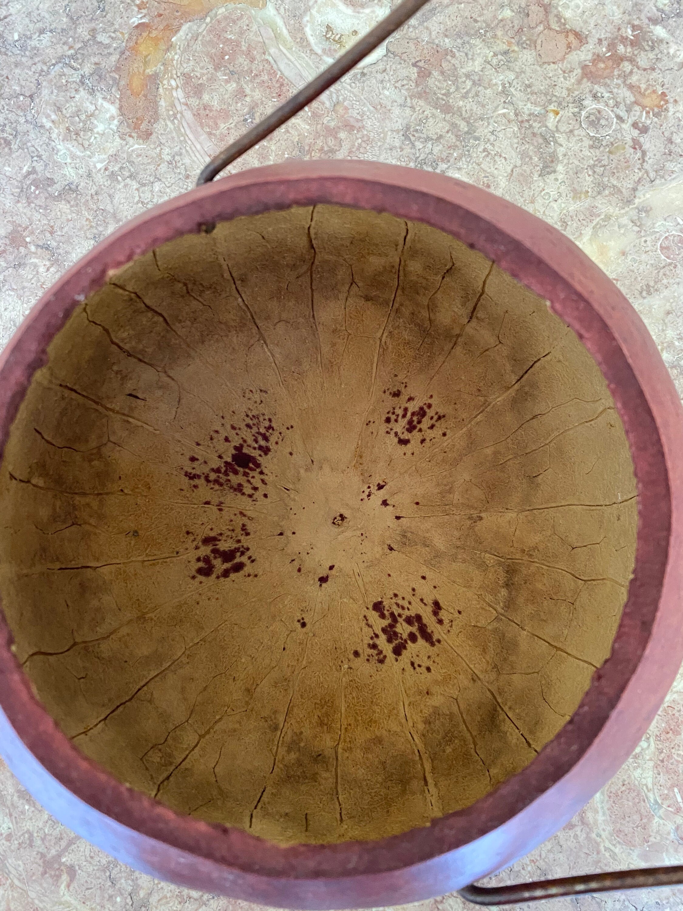 Red Gourd Made Into a Basket - Etsy