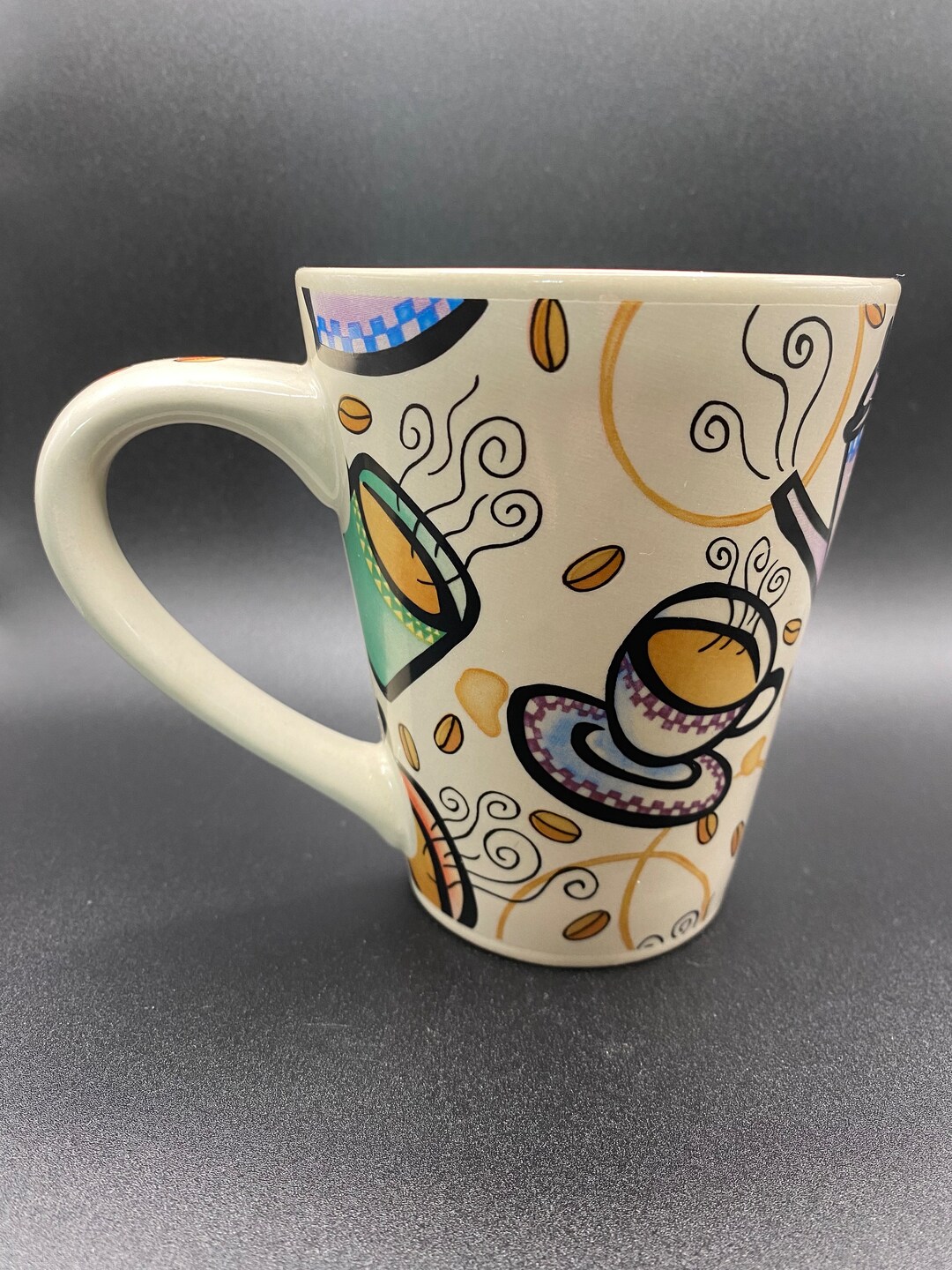 California Pantry Classic Ceramics Coffee Mug With Coffee Cup Patterns ...