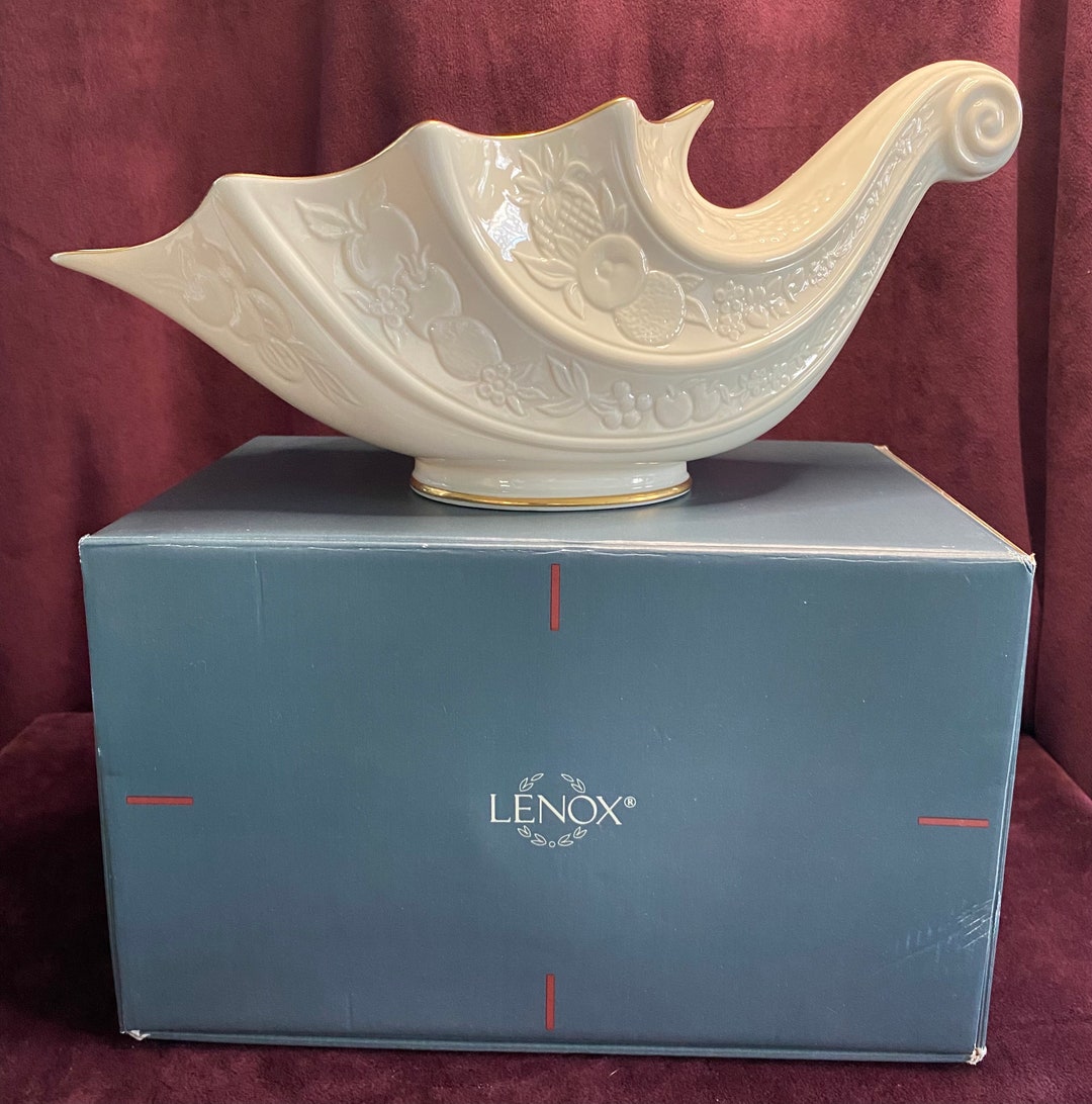 Vintage Lenox Collections the Fruits of Life Cornucopia With Original ...