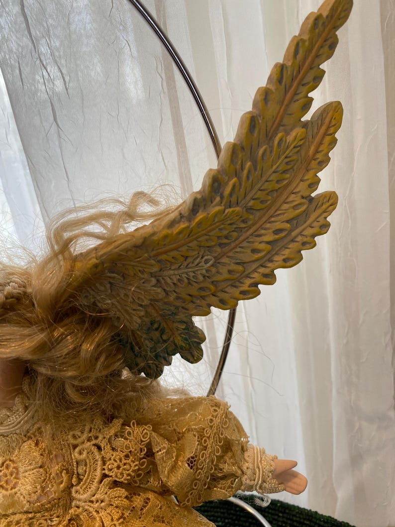Louis Nichole Victorian Lace Angel Tree Topper Boxed Christmas Angel ...