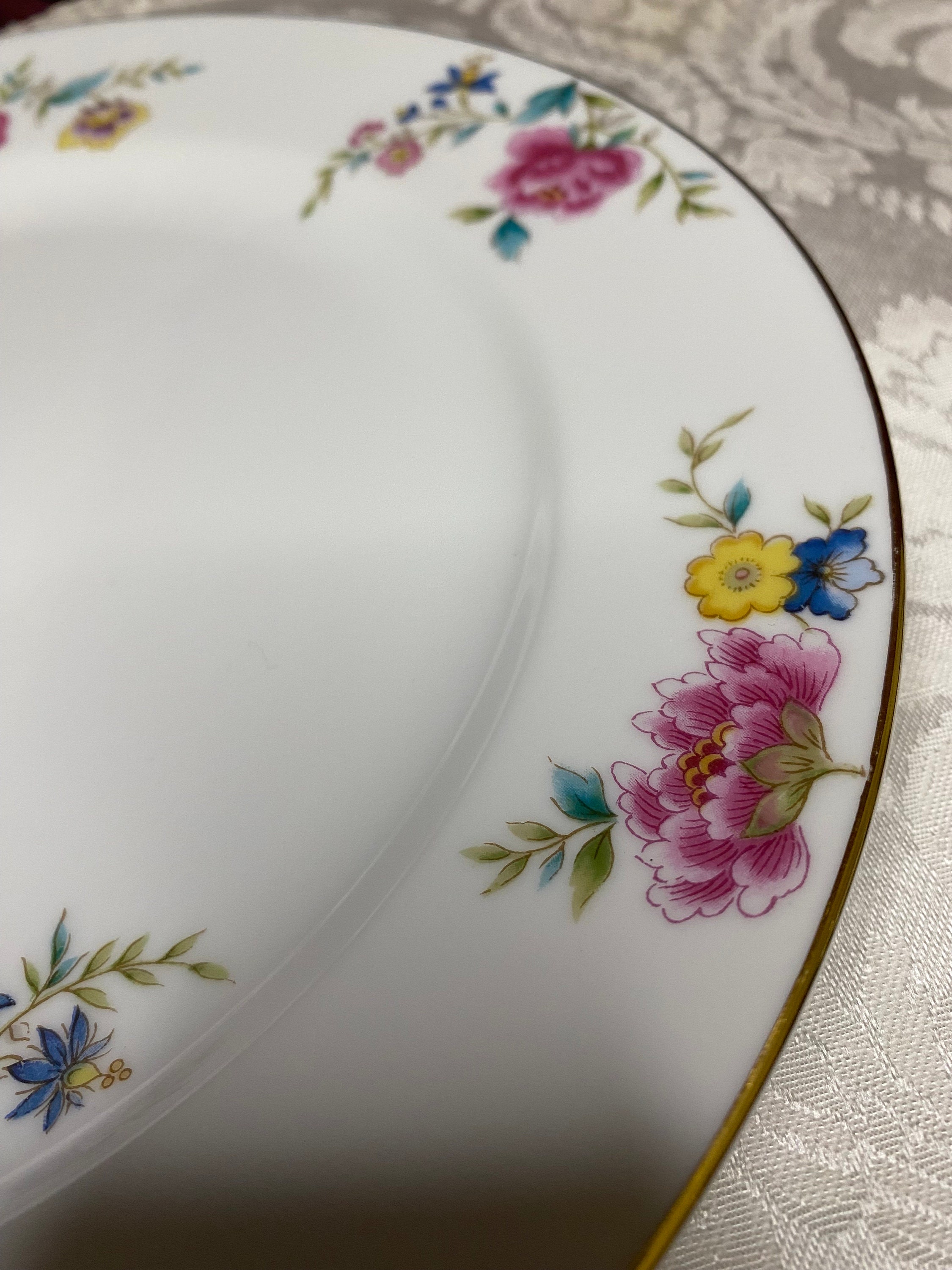 Peony Dinner Plate by Noritake M - Etsy