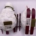 Set of 2 Snowman Figurines Made by FORESIDE, Gorham Maine - Etsy