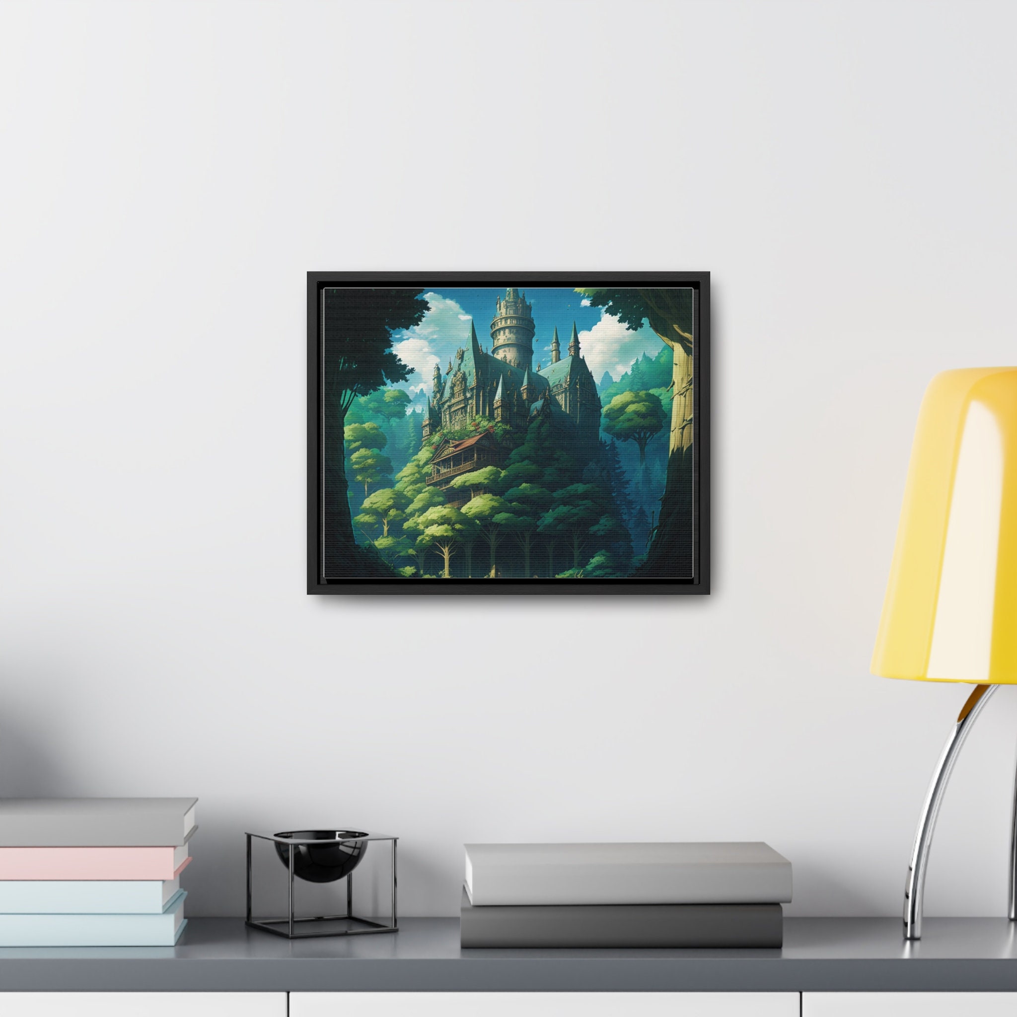 Manga Styled Forest Castle - Etsy