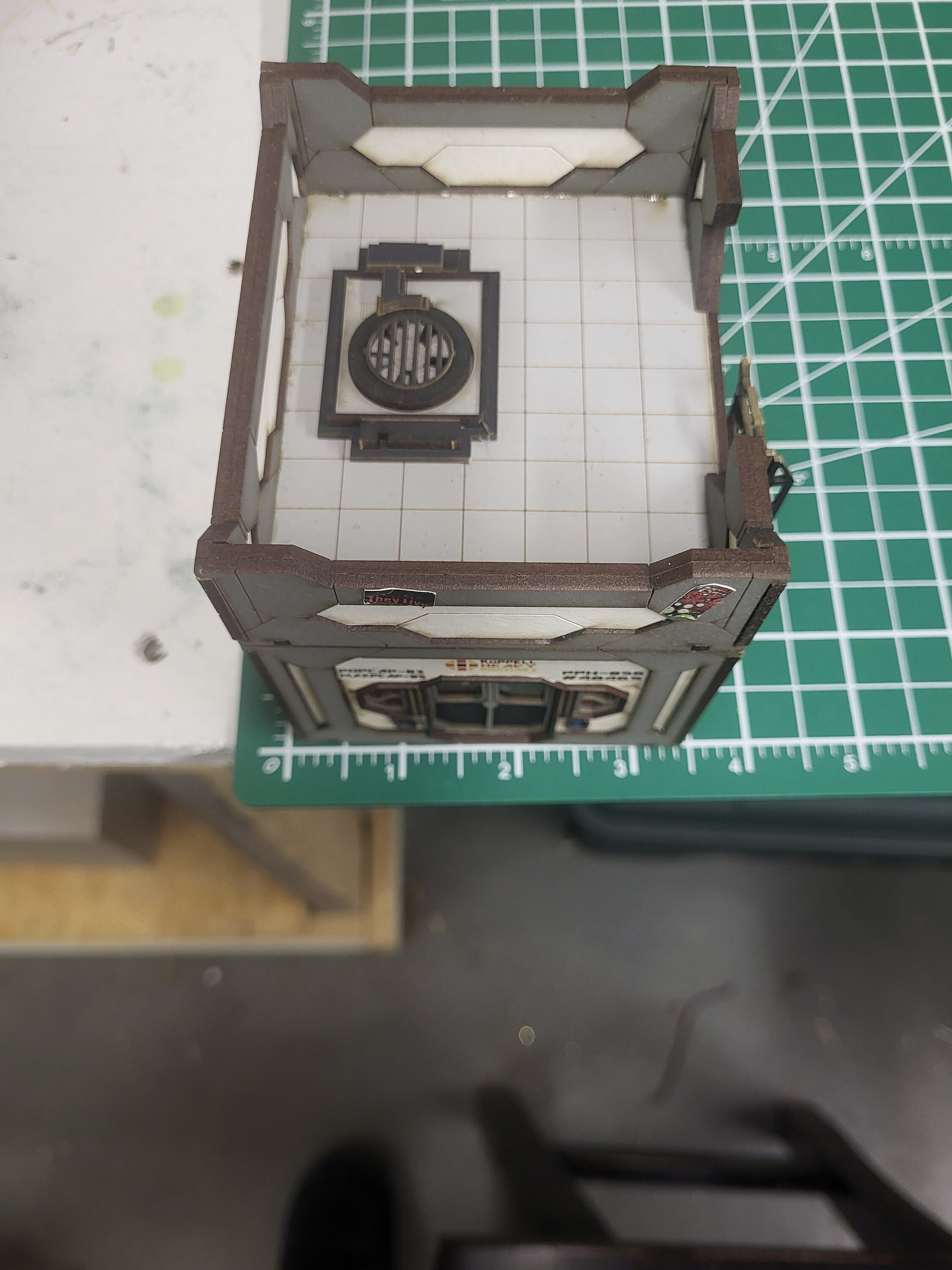 28mm Sci-fi Single Story Habitat Tabletop Terrain - Etsy