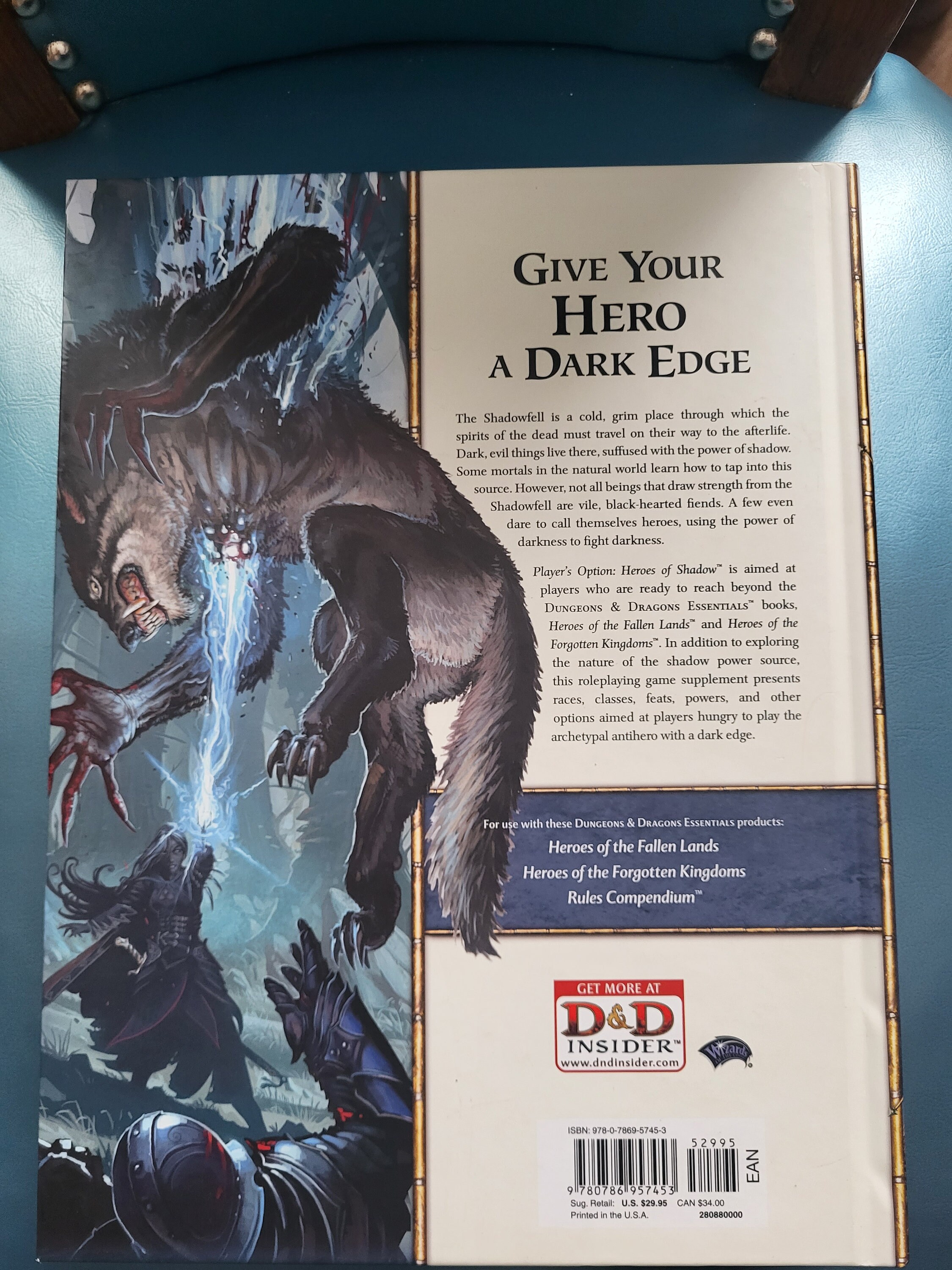 Dungeons and Dragons 4e- Heroes of Shadow Game Supplement - Etsy