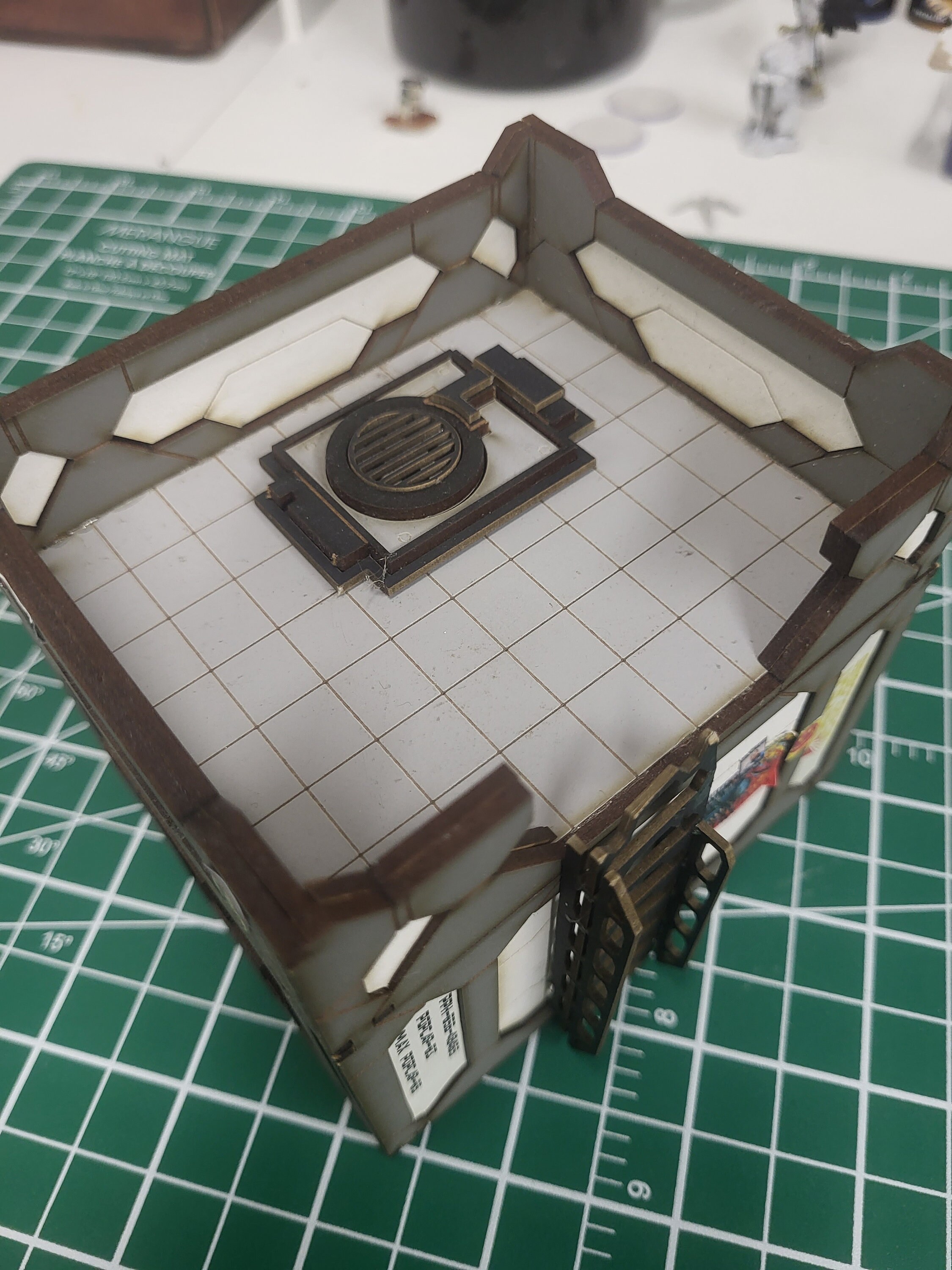 28mm Sci-fi Single Story Habitat Tabletop Terrain - Etsy