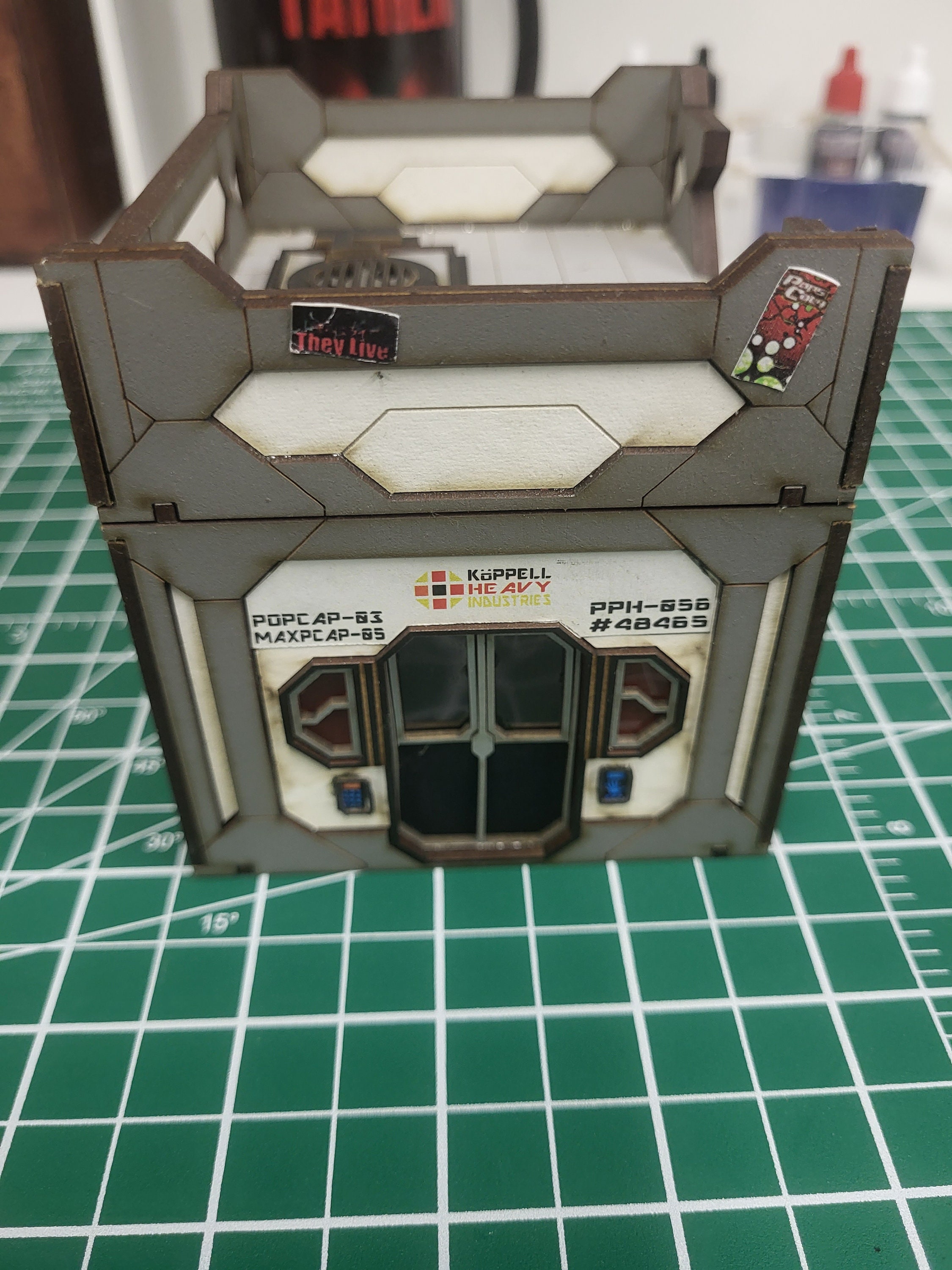 28mm Sci-fi Single Story Habitat Tabletop Terrain - Etsy