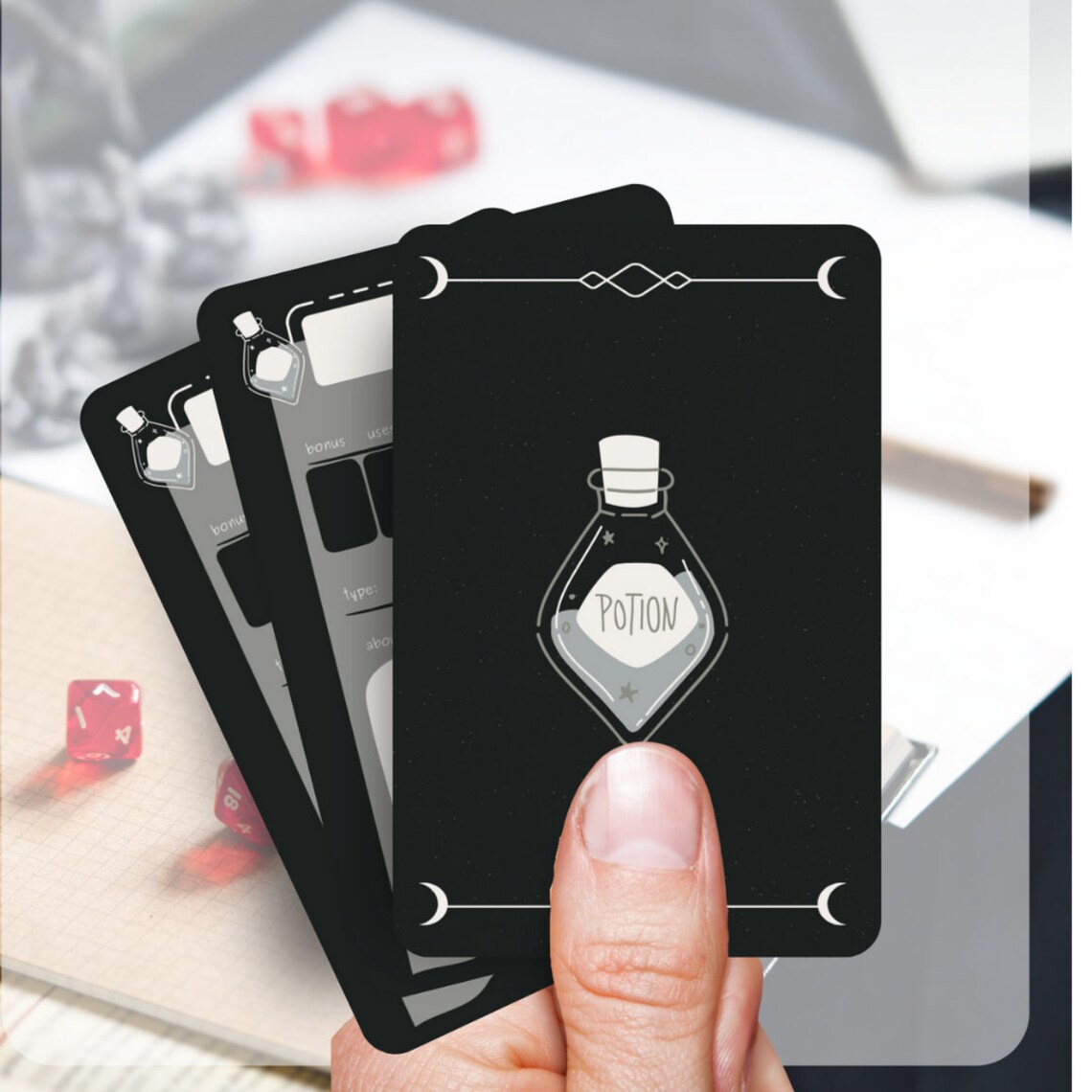 Coc Printable Fillable Custom Item Cards/digital Lovcraftian Cards/rpg ...