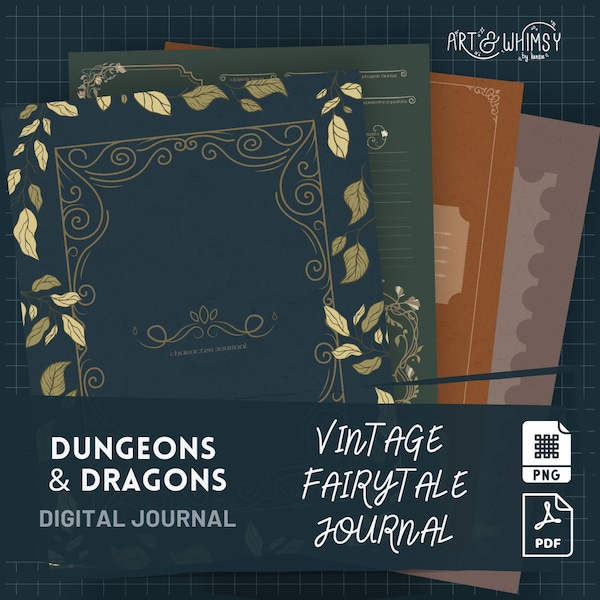 Dnd Journal - Etsy