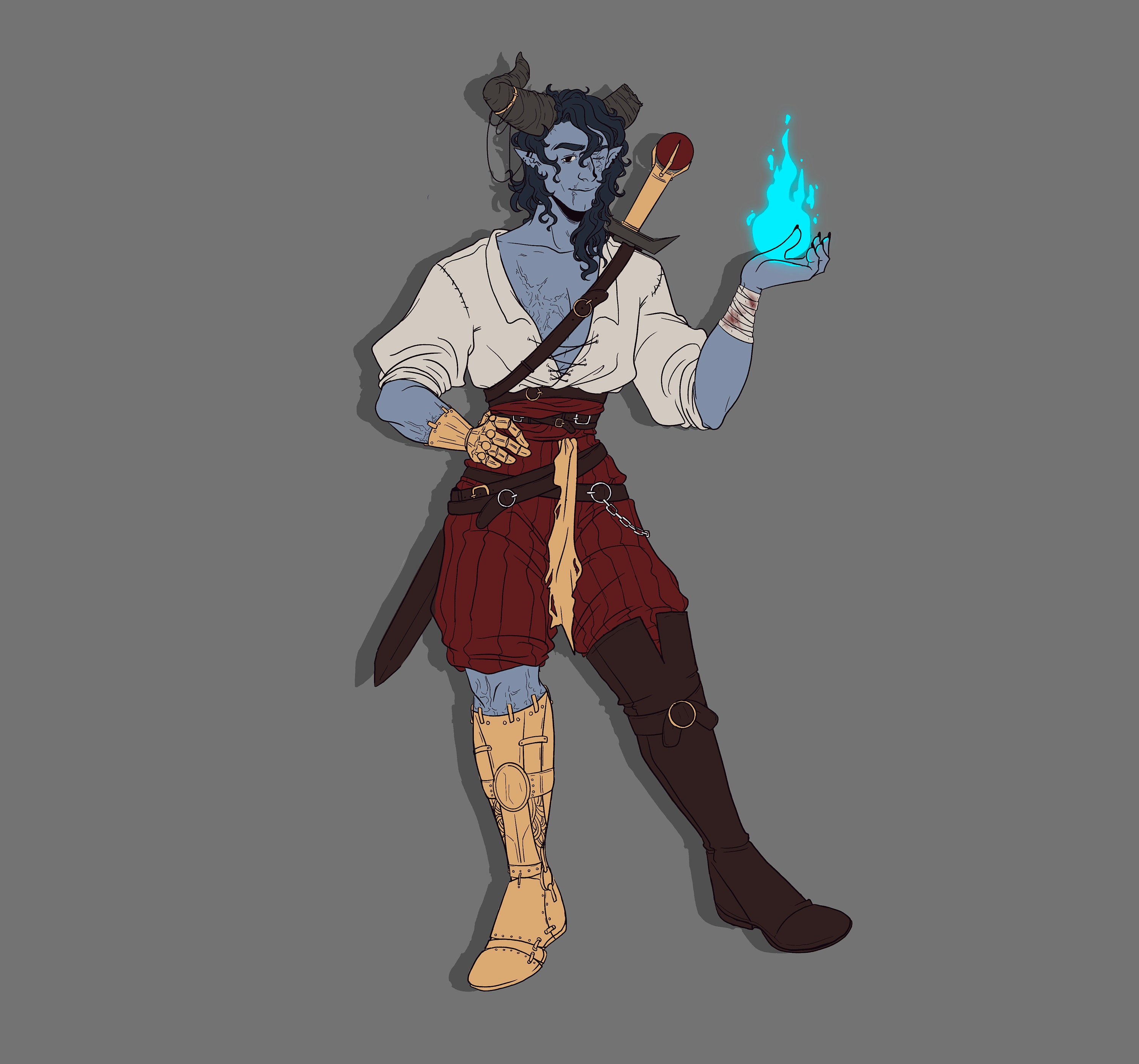 Custom Dnd Character Art: Full Color Fantasy Illustration (digital ...