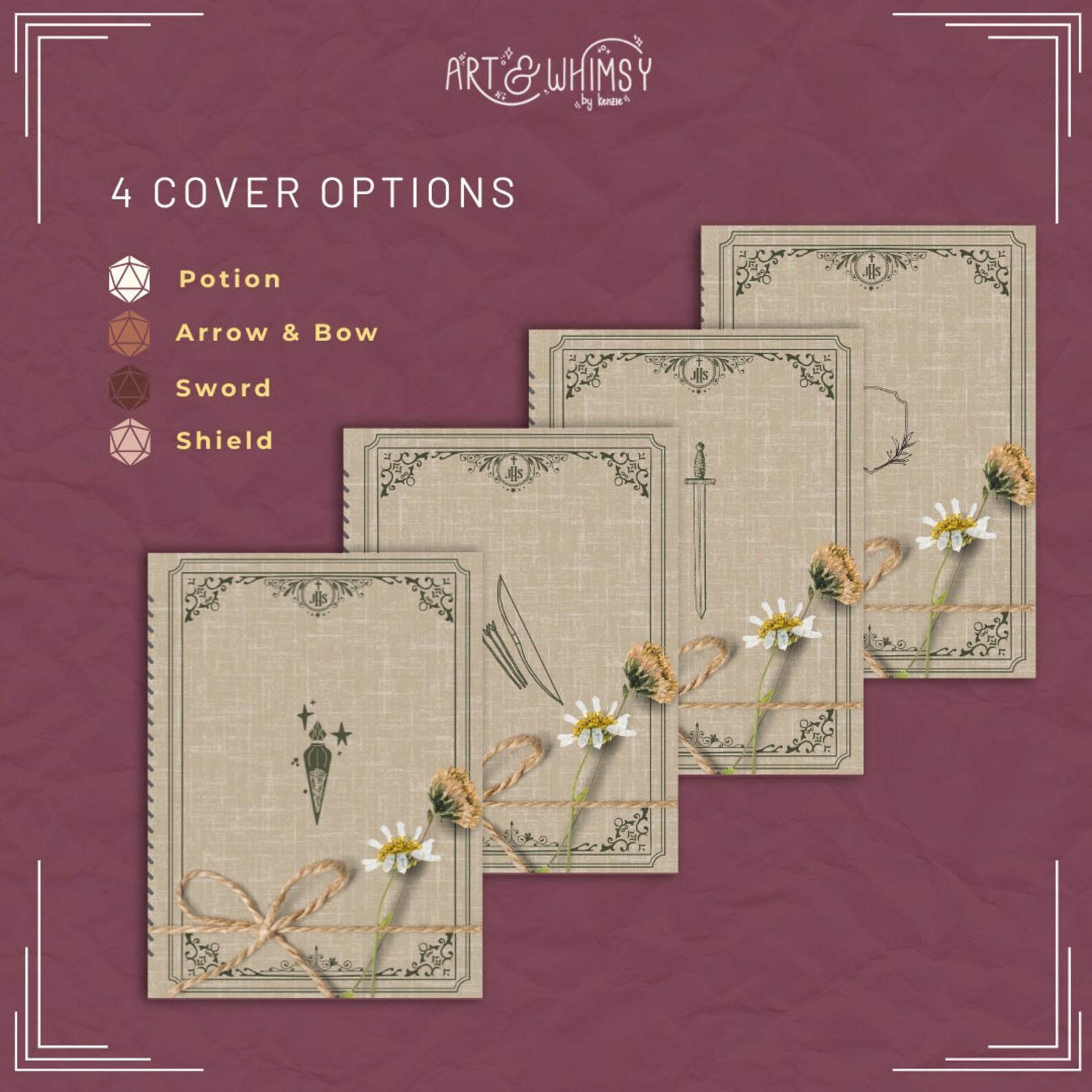 Scrapbook Dnd 5e Campaign Journal/ Character Journal PDF/ Dungeons and ...