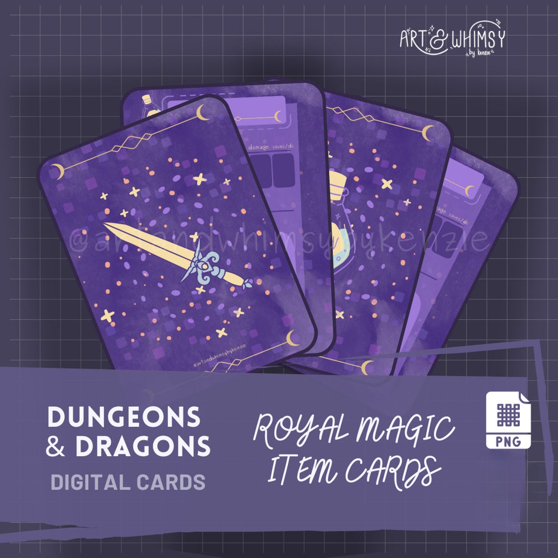 Dnd 5e Fillable Item Cards: Printable TTRPG Equipment (digital Download ...