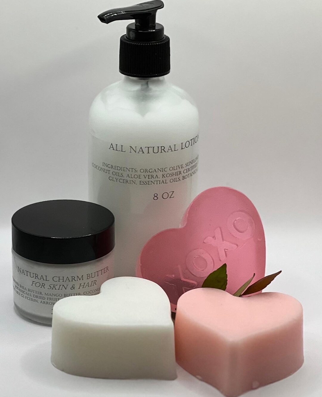 Valentines Day Gift Set Soap, Body Butter & All Natural Lotion - Etsy